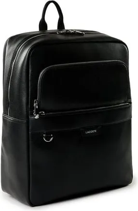 Lacoste Sac &agrave; dos Ossian en cuir