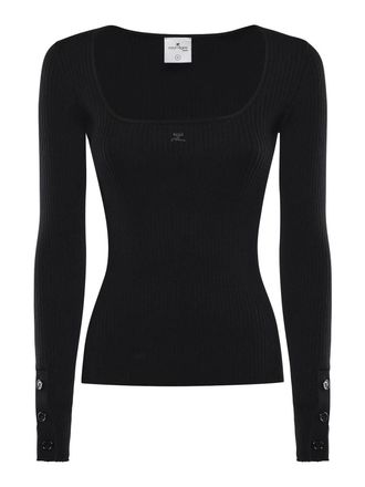 Courr&egrave;ges Top - Noir