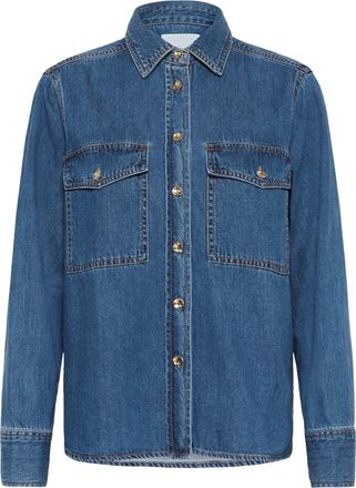 Part Two Part Two Payaspw Damen-T-Shirt, Medium Blue Denim, 40