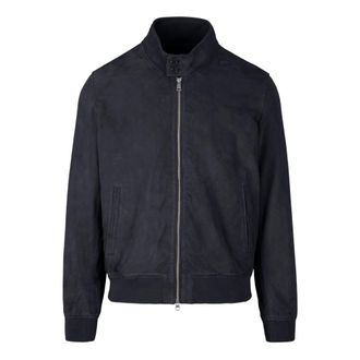 Bomboogie Homme, Vestes, Gris, Taille: XL Friz Blouson en Cuir Daim