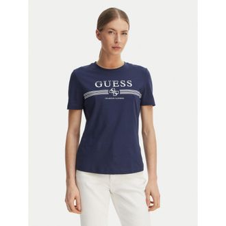 Guess T-Shirt V6GI07 K2968 Dunkelblau Regular Fit