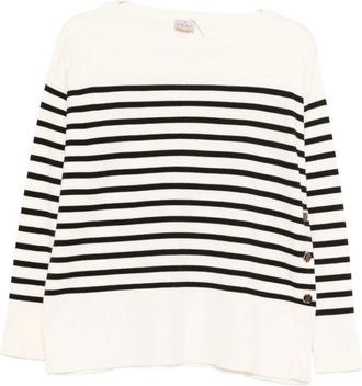 Marella Femme, Pulls, Multicolore, Taille: 40 FR Tricots ras du cou