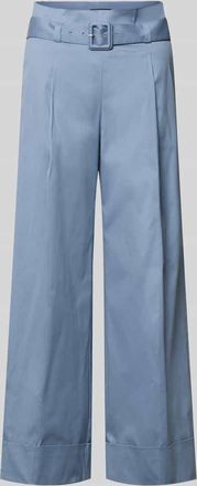 Windsor Culotte mit G&uuml;rtel und Eingrifftaschen