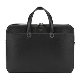 Ferragamo Grand sac &agrave; main Gancini - Homme - Sacs - Noir - Taille: ONE Size