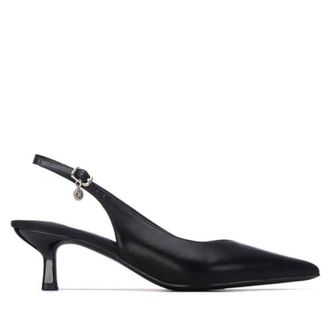 Xti Escarpins Femme Noir - Chaussures Confortables et polyvalentes - Mode d&eacute;contract&eacute;e - Mod&egrave;le 14535901 (Taille36)