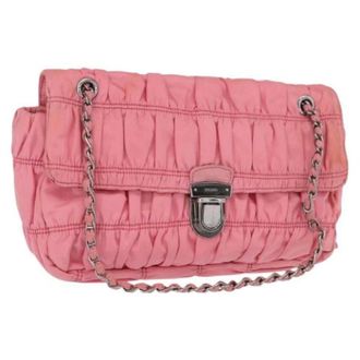 Prada Sac bandouli&egrave;re vintage Pre-owned - Femme - Pre-owned - Rose - Taille: ONE Size