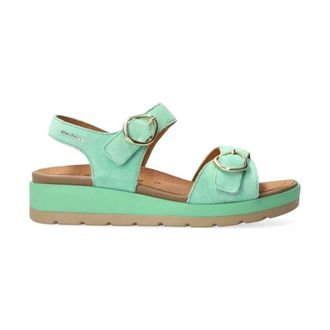 Mephisto Bequeme gr&uuml;ne Sandale - - Shoes - Damen - Gr&uuml;n - 36 EU
