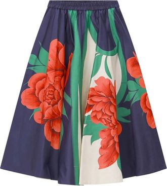 La DoubleJ Femme, Jupes, Multicolore, Taille: 38 FR Circle Midi Skirt