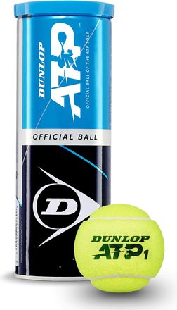 Dunlop Dunlop Tennisball ATP Official - für Sand, Hartplatz & Rasen (1x3er Dose)