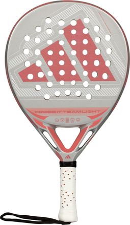 adidas Crossit Team Light 2026 Padelschl&auml;ger vollfl&auml;chig wei&szlig; g