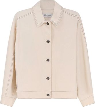 Max Mara Femme, Vestes, Beige, Taille: 42 FR Veste L&eacute;g&egrave;re