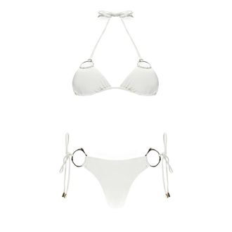 Miss Bikini Femme, Maillots de bain, Blanc, Taille: 42 FR Bikinis