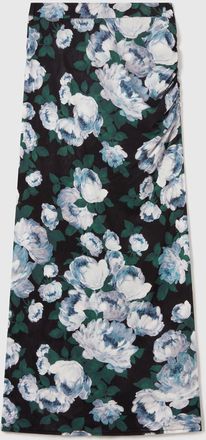 Stella McCartney Floral Mesh Midi Skirt, Woman, Multicolour, Size: XS