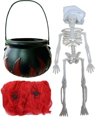 Generic Hexenkocher Outdoor | Halloween Schreibtischdekorationen | Dekoration Gadgets f&uuml;r Schreibtisch Garten Fensterbrett Esszimmer Klassenzimmer Wohnkultur