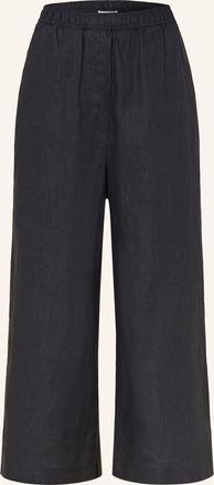 COS Cos Culotte Aus Leinen blau