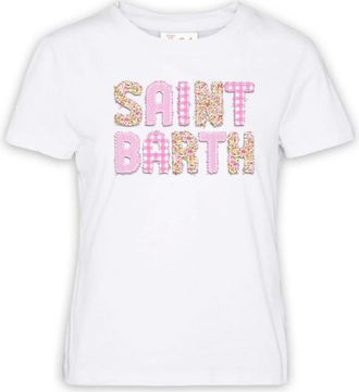 MC2 Saint Barth Femme, Tops, Blanc, Taille: 44 FR T-shirt Emilie