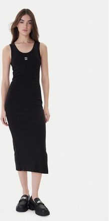 HUGO BOSS Hugo Kleid für den Alltag Nalimera 50514521 Schwarz Slim Fit