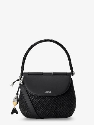Loewe Paulas Ibiza -Pescador raffia and leather handbag - LOEWE - gender_Woman