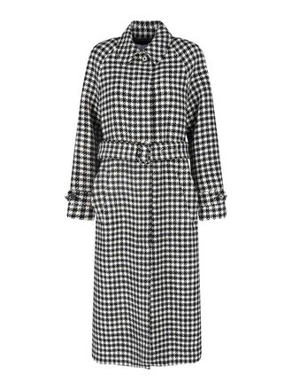 Lardini Manteau Au Genou - Noir