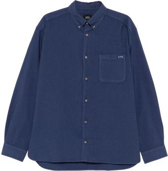 A.P.C. A. p.c. Button-fastening Pocket Shirt