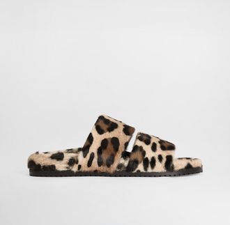 Dolce & Gabbana Leo Dg Casual Kid Goat Sandals - Mann Sandalen Und Slides Braun 43.5