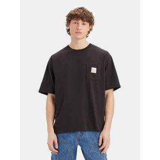 Levi's T-Shirt Workwear A5850-0004 Schwarz Loose Fit