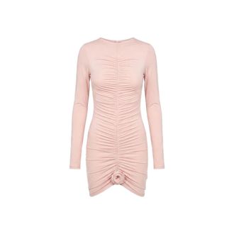 La Reveche Lillibet Dress - Femme - Robes - Rose - Taille: 40 FR