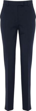 Max Mara Femme, Pantalons, Bleu, Taille: 40 FR Ermes Pantalons