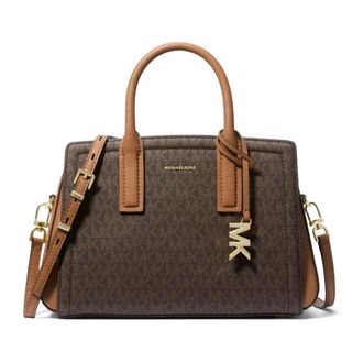Michael Kors Laila Small Satchel - - Bags - Damen - Braun - ONE SIZE