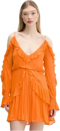 Desigual Damen, Kleider, Orange, XSGr&ouml;&szlig;e