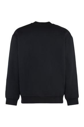 A.P.C. Mens Standard Grand Vpc Oversize Sweatshirt Black Cotton Sweatshirts Sweater