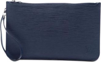Louis Vuitton Pre-owned Epi Leather Pouch - Femme - Pre-owned - Bleu - Taille: ONE Size