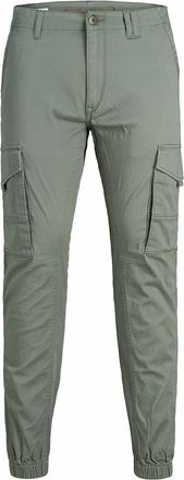 Jack & Jones Paul Flake Cargo Tapered Fit Herren Jeans Hose, Farbe:Sedona Sage, Hosengröße:W30/L34