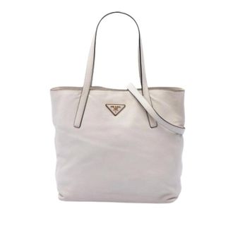 Prada Sac Satchel Pre-owned - Femme - Pre-owned - Blanc - Taille: ONE Size