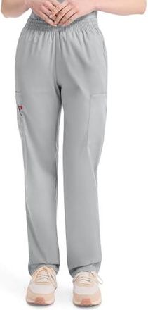 Dickies Signature pantalon médical à taille élastique pour femme - gris - Taille M