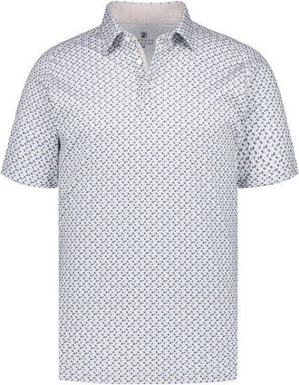 DeSoto Herren Polo-Shirt mehrfarbig gemustert