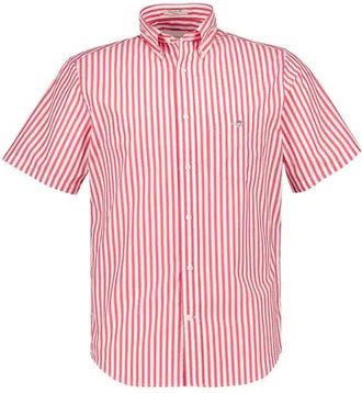 GANT Herren Kurzarmhemd rot