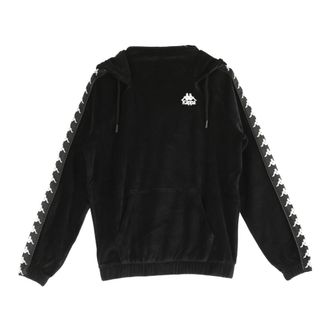 Kappa Asper Damen Hoodie Schwarz/Wei&szlig; - - Sweatshirts & Hoodies - Damen - Schwarzk - XL