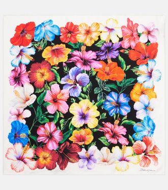 Dolce & Gabbana Tuch aus Seiden-Twill