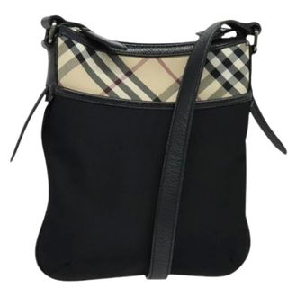 Burberry Sac bandouli&egrave;re en nylon Pre-owned - Femme - Pre-owned - Noir - Taille: ONE Size