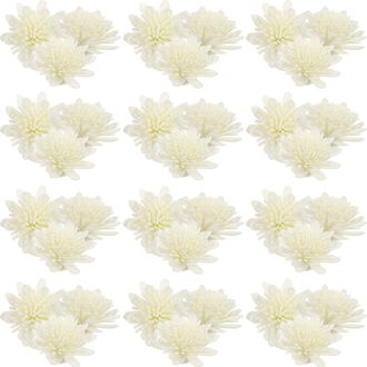 BESPORTBLE 100 St&uuml;ck Diffusorblumen PE Chrysantheme Wei&szlig; Aromatherapie Ersatzbl&uuml;ten f&uuml;r &Auml;therische &Ouml;le Duftspender Zubeh&ouml;r f&uuml;r Raumluft Dekoration und Diffusorst