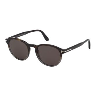 Tom Ford Dante Sonnenbrille Dunkles Havanna Grau/Rauch - - Accessories - Herren - Braun - 50 MM