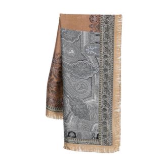 Pierre-Louis Mascia Femme, Accessoires, Multicolore, Taille: ONE Size Molare &Eacute;charpe 135x135 cm Finition Main