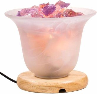 Phoenix Import Phoenix Import - Lampe à sel avec Améthyste