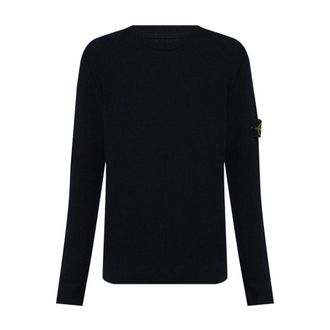 Stone Island Blaue Pullover Kollektion - - Knitwear - Herren - Schwarzk - XL