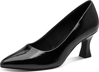 Marco Tozzi Femme Pumps 2-22420-42 Escarpins, Noir-Cuir Verni, 36 EU