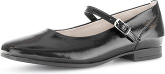 Gabor Damen Riemchenballerinas, Frauen Flats,Best Fitting,Mary-Jane,Ballerinen,Pumps,Halbschuhe,Sommerschuhe,Slipper,flach,schwarz,38.5 EU / 5.5 UK