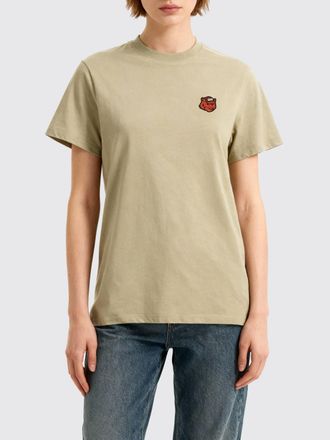 Maison Kitsuné T-Shirt MAISON KITSUNÉ Femme couleur Vert