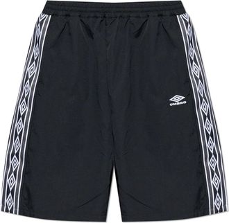 Umbro Homme, Shorts, Noir, Taille: XL Shorts Classiques &agrave; Rayures Lat&eacute;rales