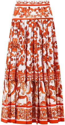Dolce & Gabbana Langer Rock - Orange